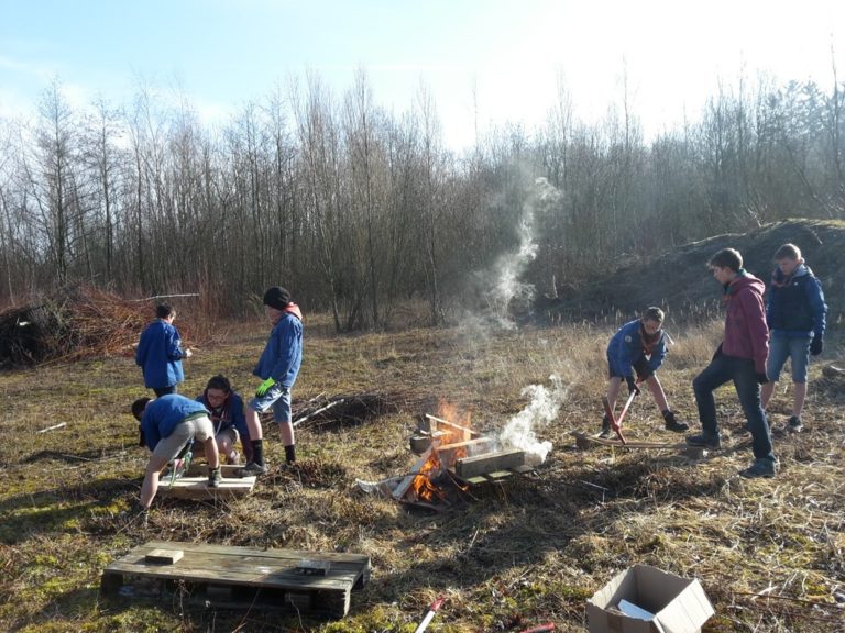 Nouvelle action des Scouts de MSM le 3 mars 2018 – Val d'Heure